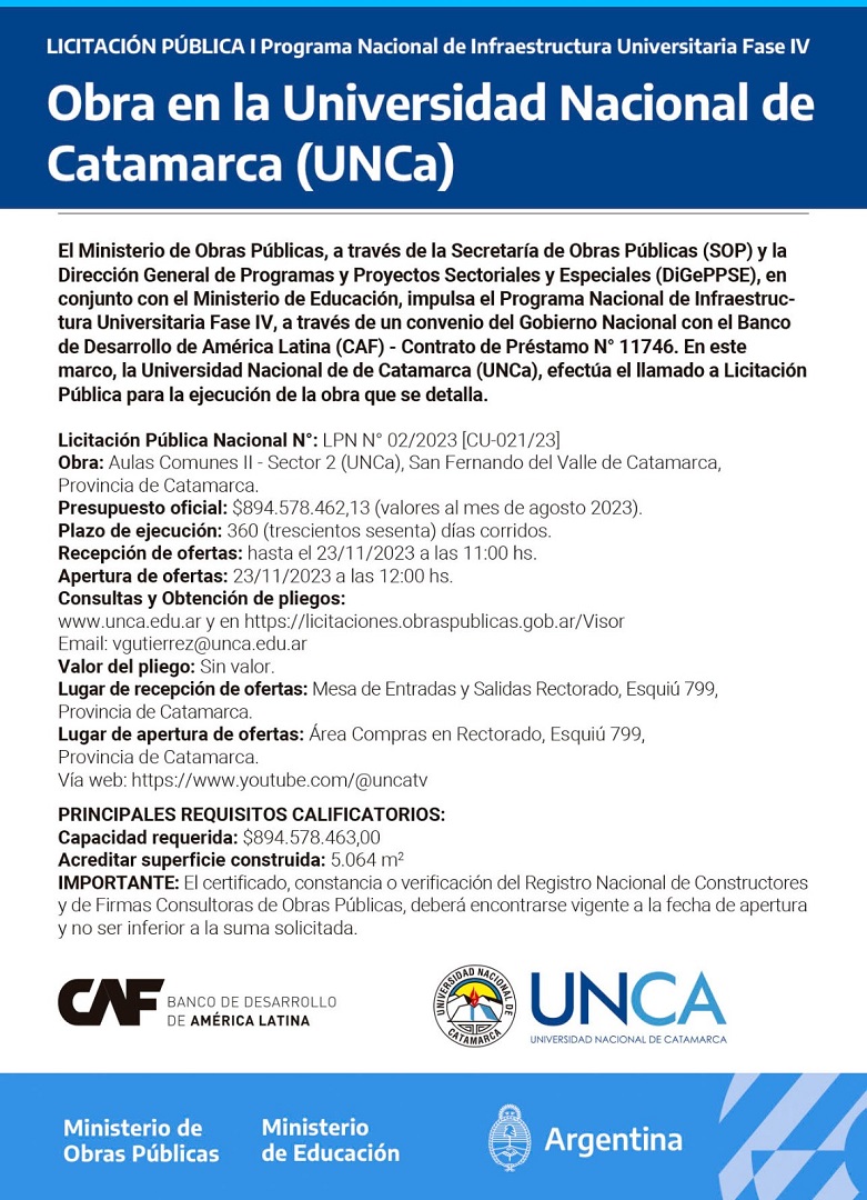 Universidad Nacional de Catamarca